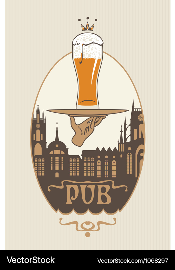Pub Royalty Free Vector Image - VectorStock
