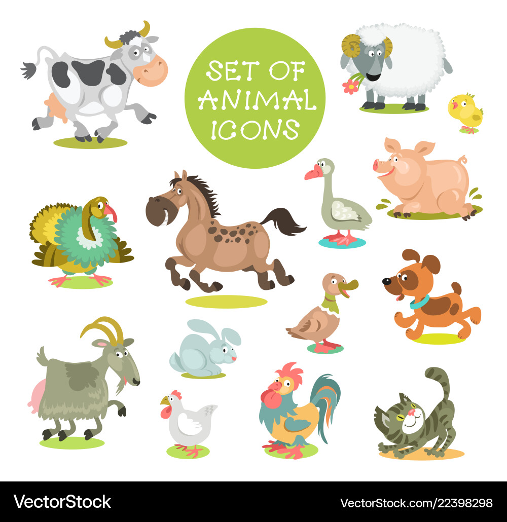 Animals Royalty Free Vector Image - VectorStock