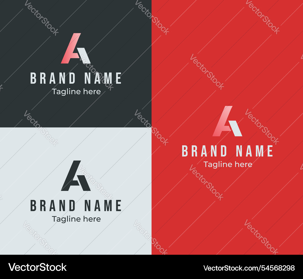 Logo letter Royalty Free Vector Image - VectorStock