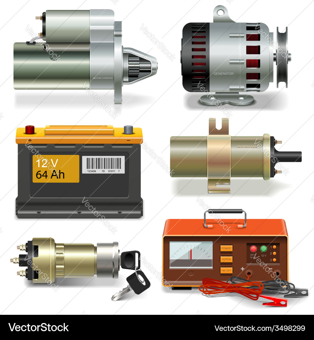 Starter Motor Vector Images (over 700)