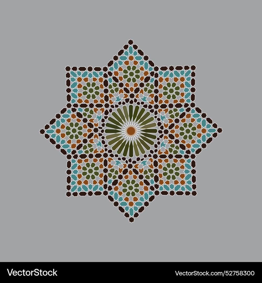 Islamic pattern Royalty Free Vector Image - VectorStock