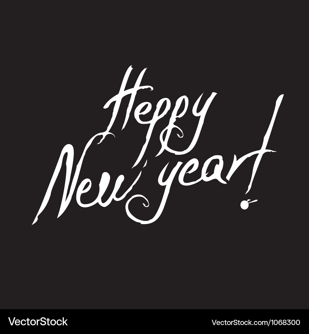 New year Royalty Free Vector Image - VectorStock