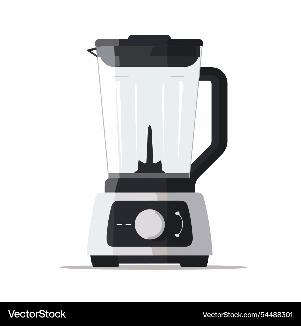 Modern kitchen blender designed for efficient Vector Image