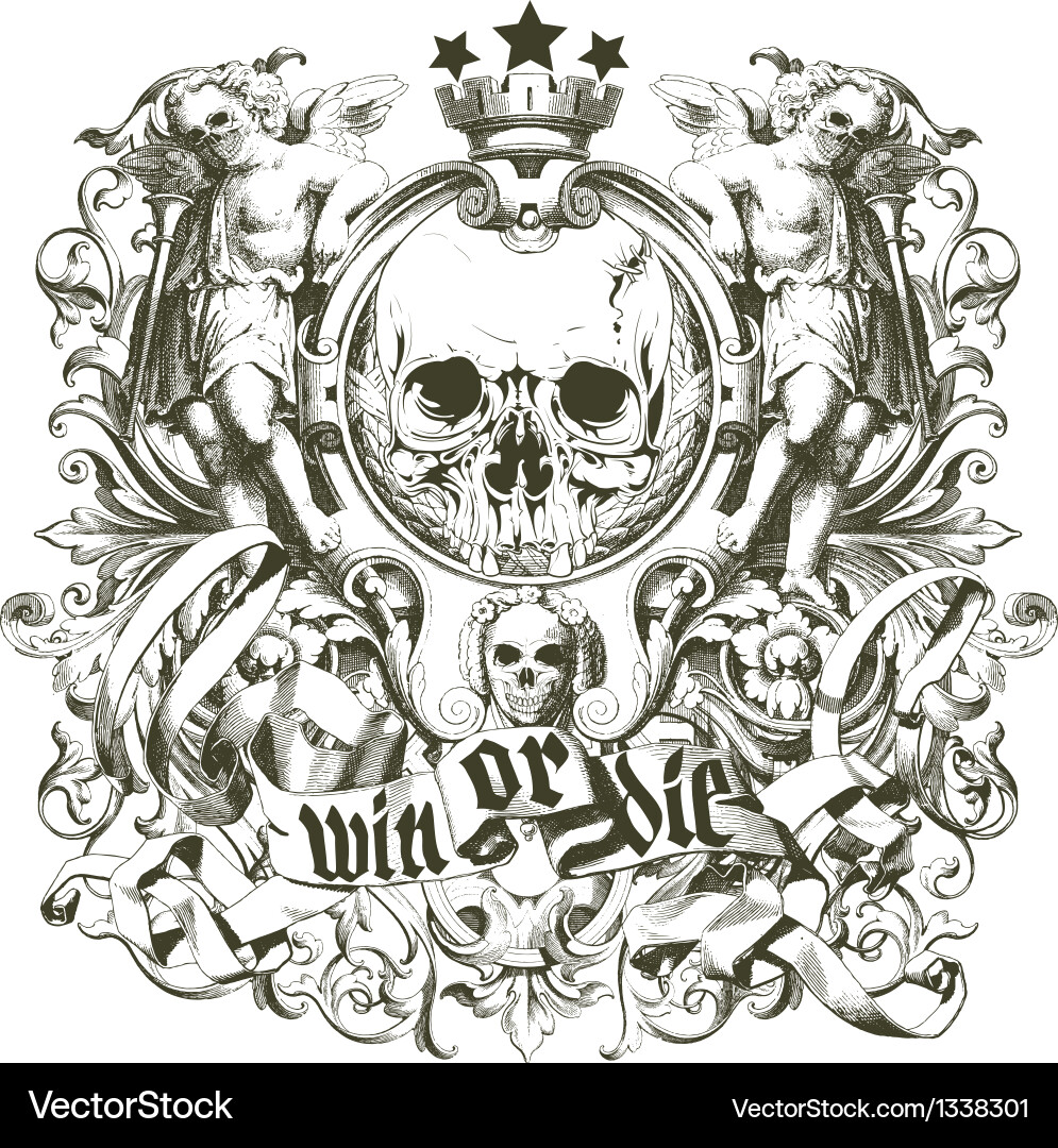Skull Royalty Free Vector Image - VectorStock