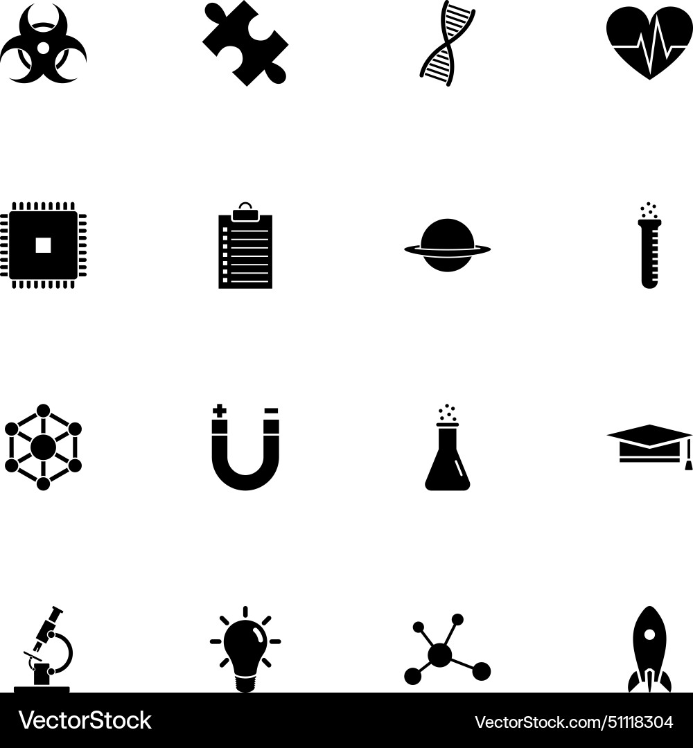Science icon - expand to any size change Vector Image