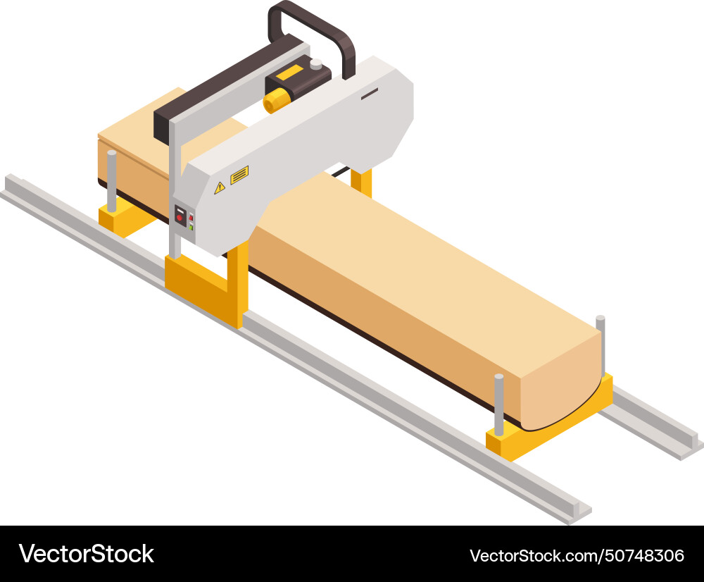 Electric scroll saw composition Royalty Free Vector Image