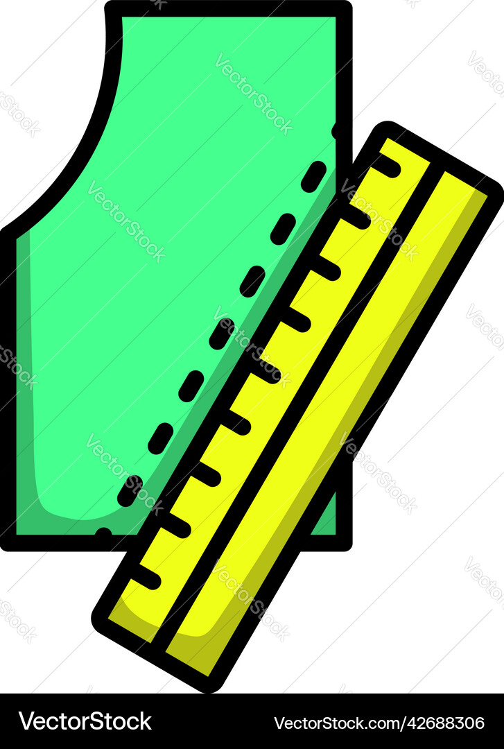 Sewing pattern icon Royalty Free Vector Image - VectorStock