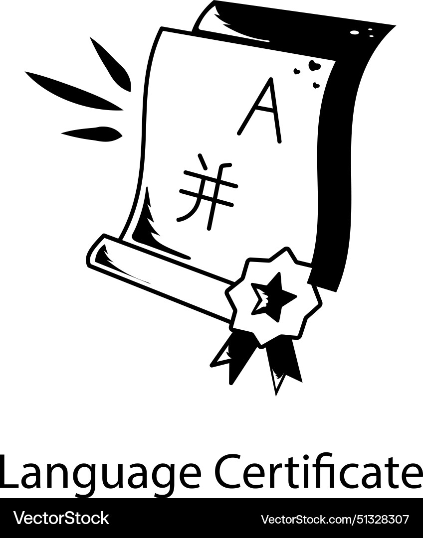 Language search Royalty Free Vector Image - VectorStock