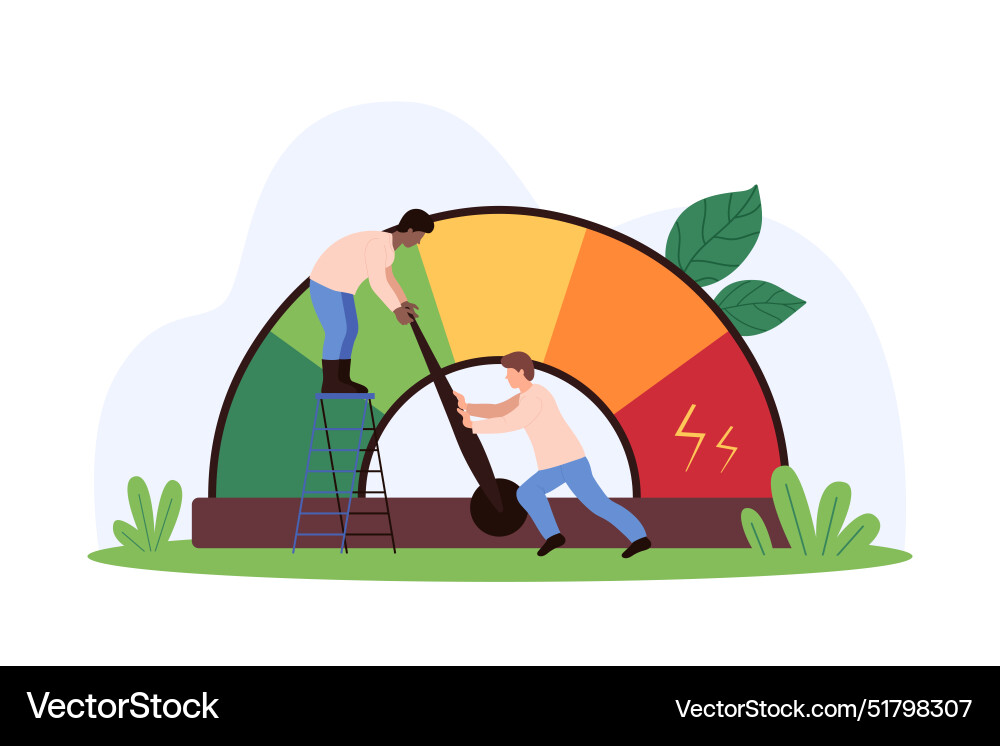 Stress overload depression and anger problem Vector Image