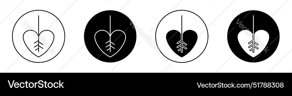 Leaf heart icon Royalty Free Vector Image - VectorStock