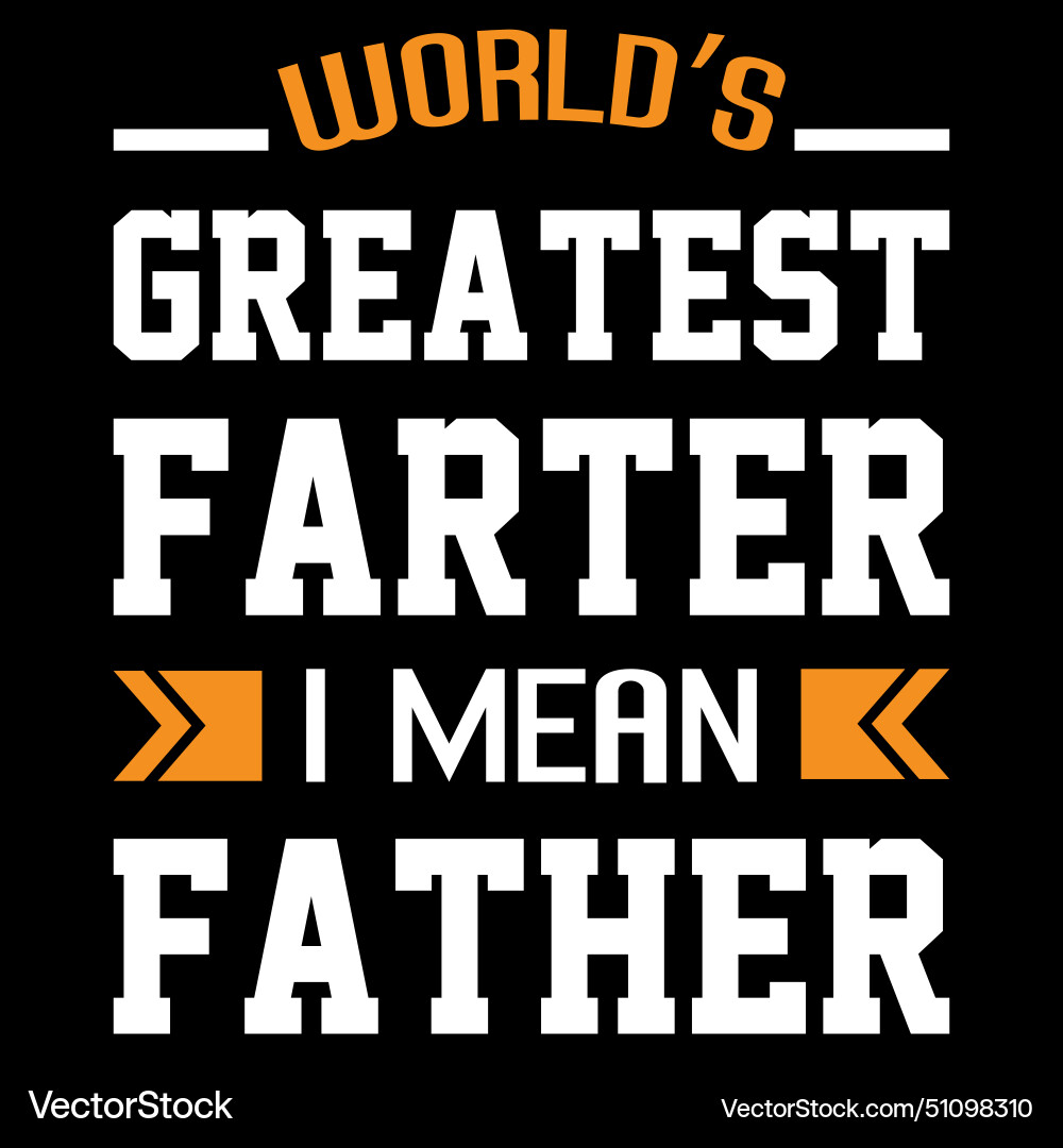 Fathers Day Typography T Shirt Design 22 Vector Image 