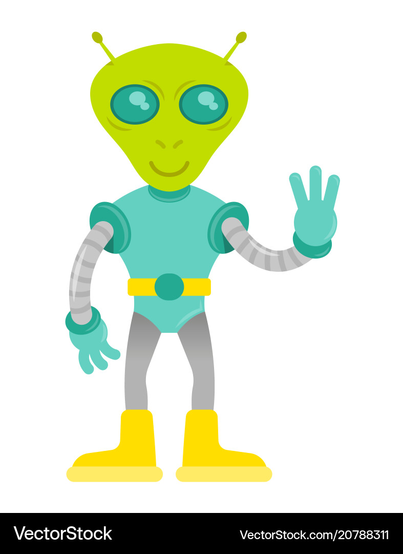 Alien Royalty Free Vector Image - VectorStock