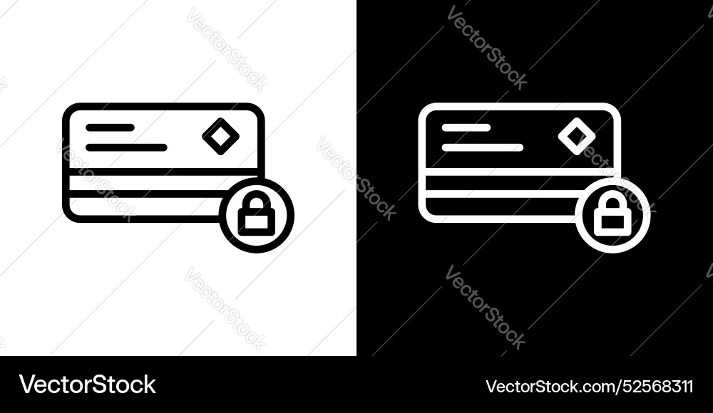Credit limit icon set on white background Vector Image