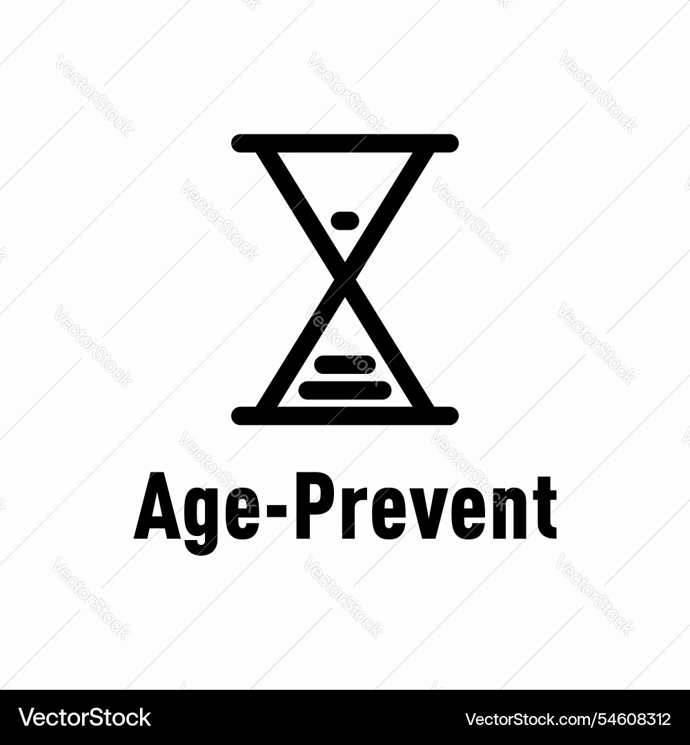 Age prevent information sign Royalty Free Vector Image
