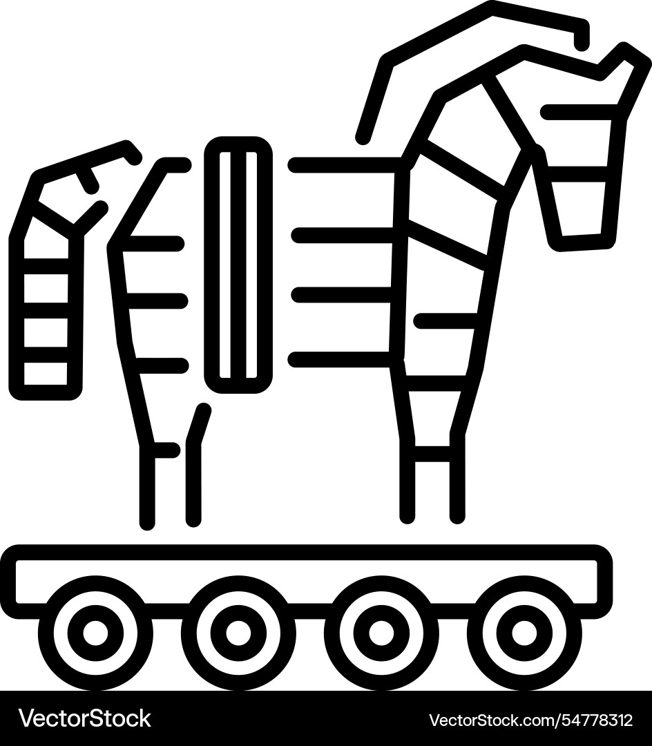 Greek trojan Royalty Free Vector Image - VectorStock