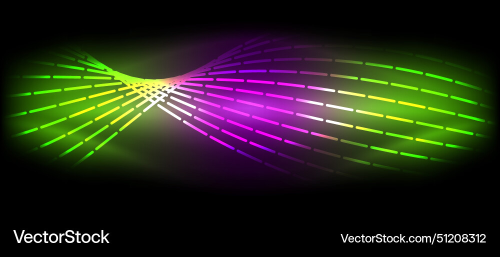 Visual effect lighting with purple water Vector Image