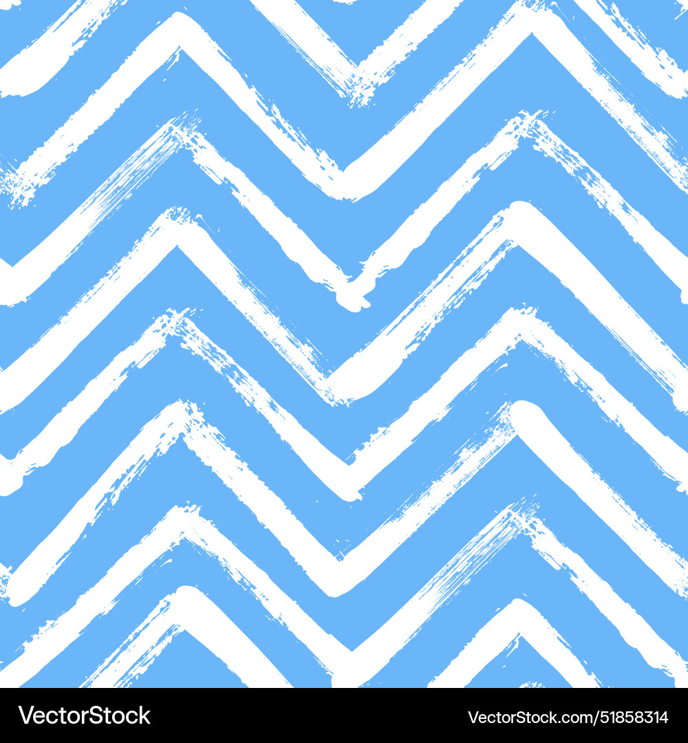 Chevron pattern blue white background Royalty Free Vector