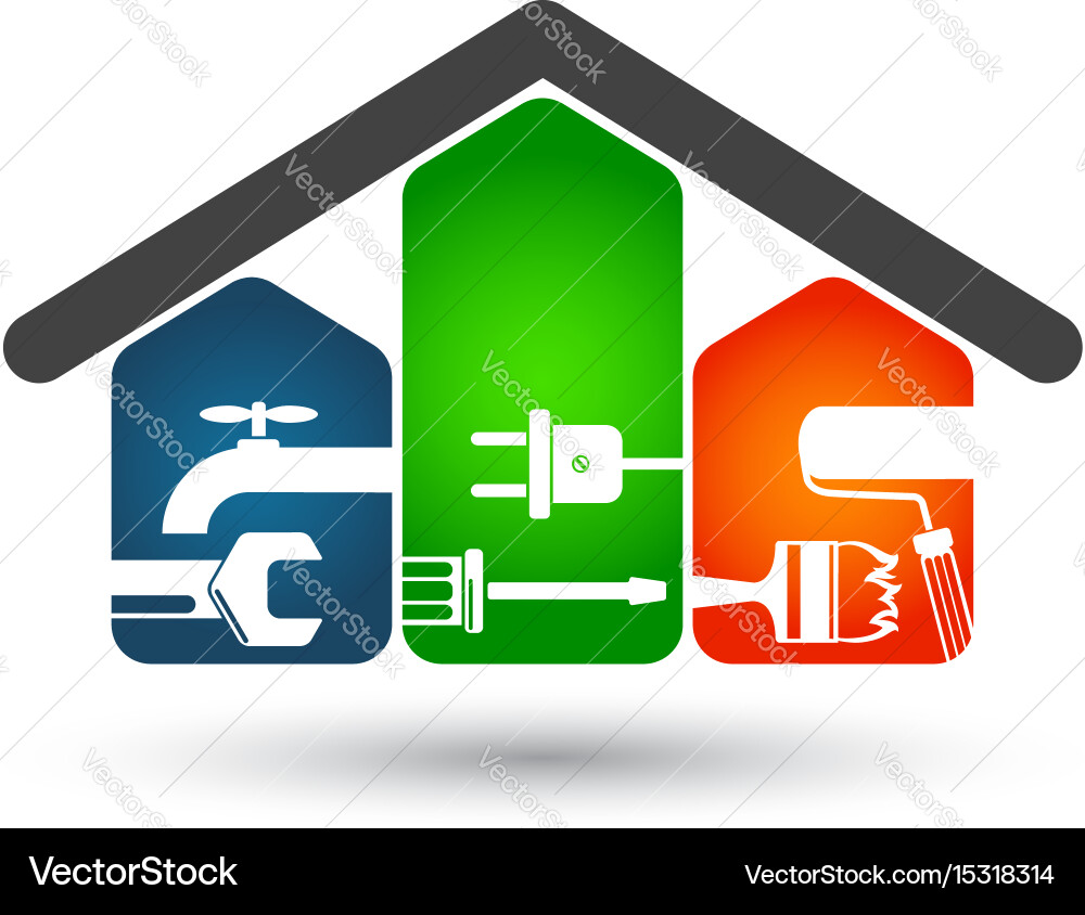 Home Repair Symbol Royalty Free Vector Image - VectorStock