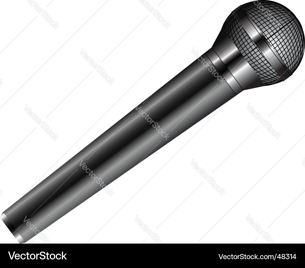 Microphone Royalty Free Vector Image - VectorStock
