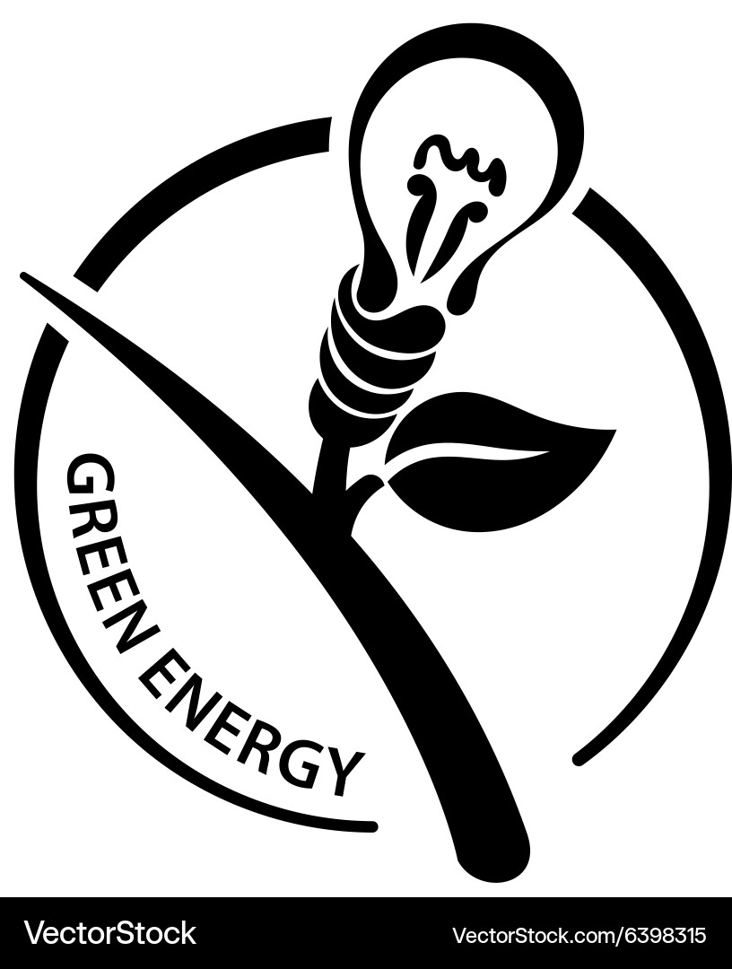 Abstract light bulb Royalty Free Vector Image - VectorStock