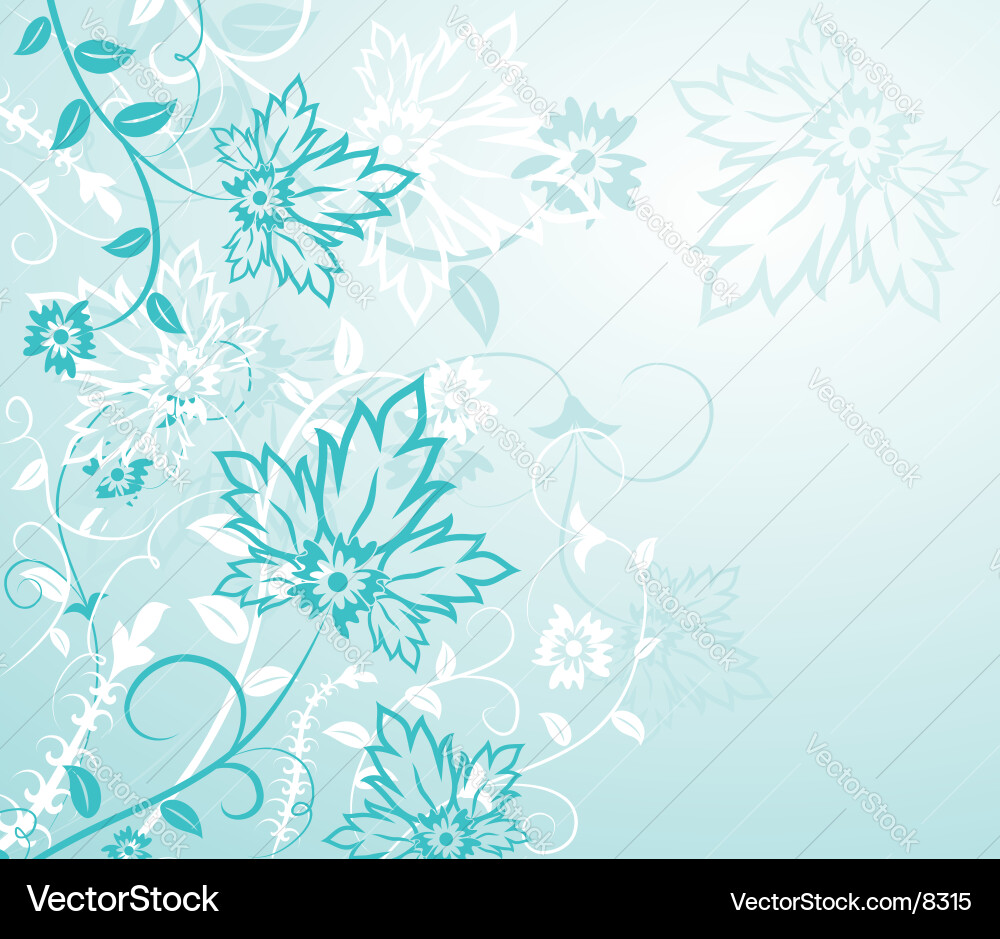 Background flower Royalty Free Vector Image - VectorStock