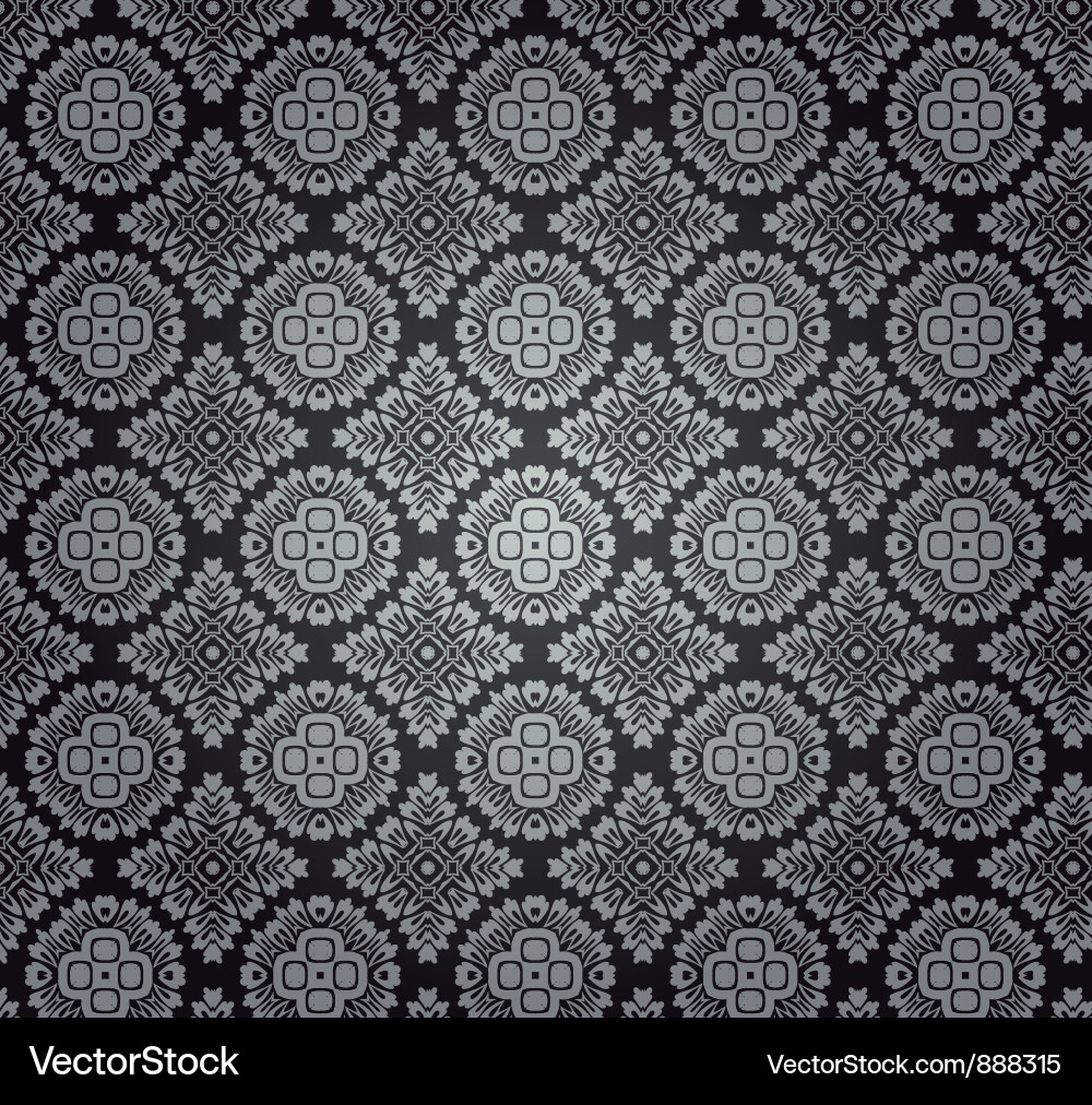 Vintage arabesque pattern Royalty Free Vector Image