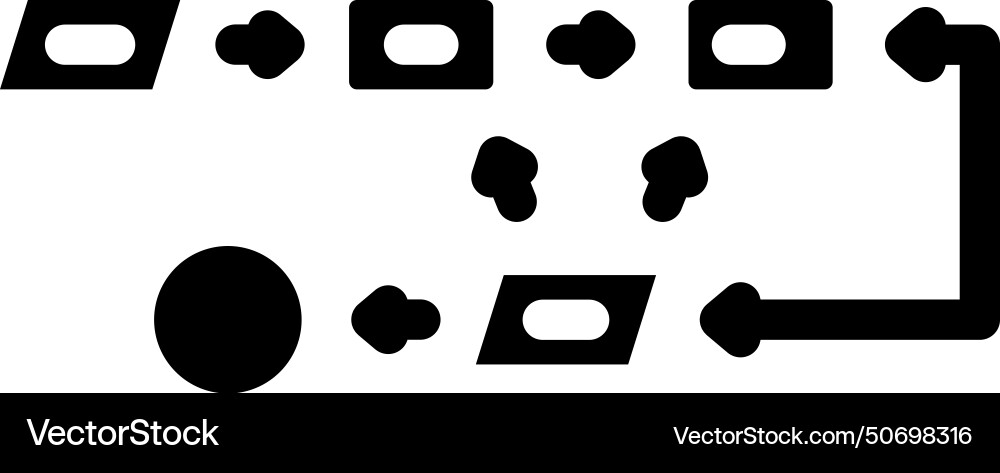 Apriori algorithm glyph icon Royalty Free Vector Image Apriori algorithm glyph icon Royalty Free Vector Image
