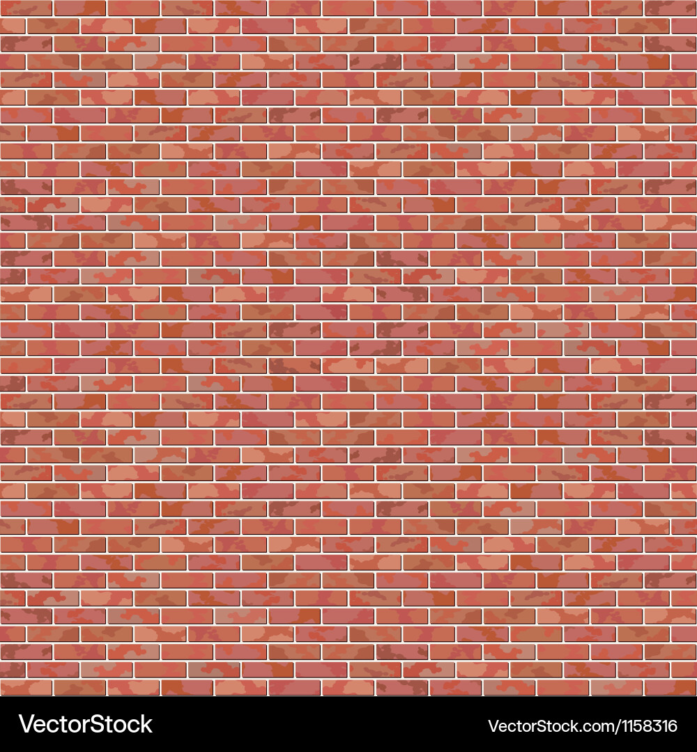 Brick wall Royalty Free Vector Image - VectorStock