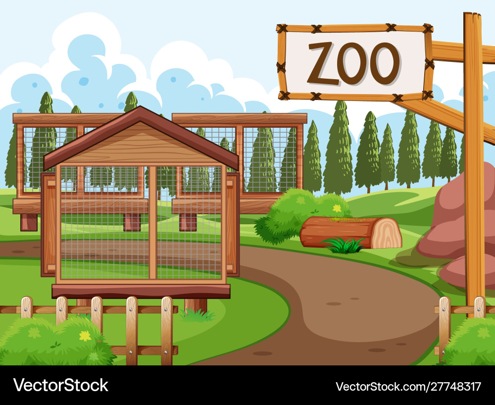 Zoo Cage Clipart