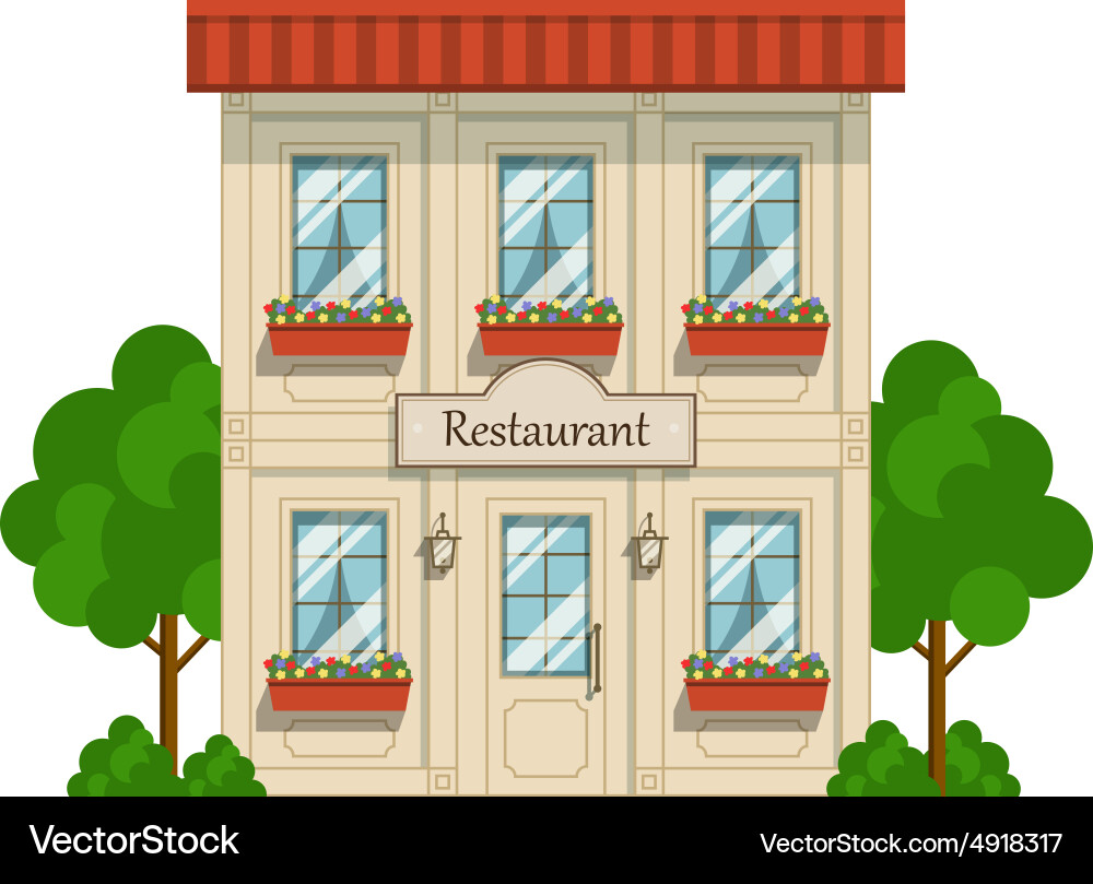 Restaurant Royalty Free Vector Image - VectorStock