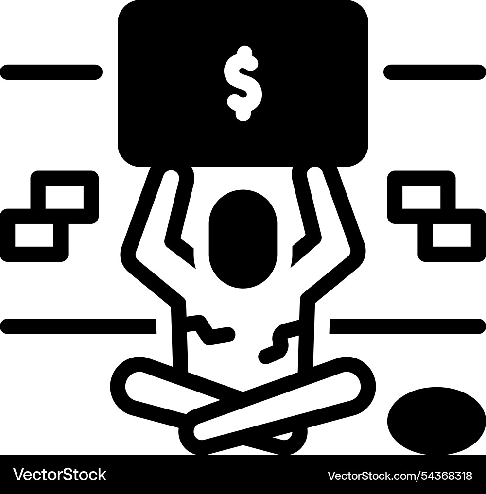 Hungry money Royalty Free Vector Image - VectorStock