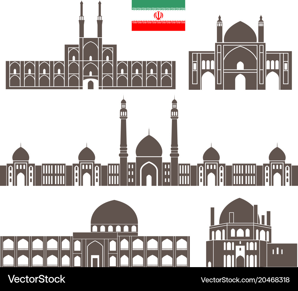 Iran Royalty Free Vector Image - VectorStock