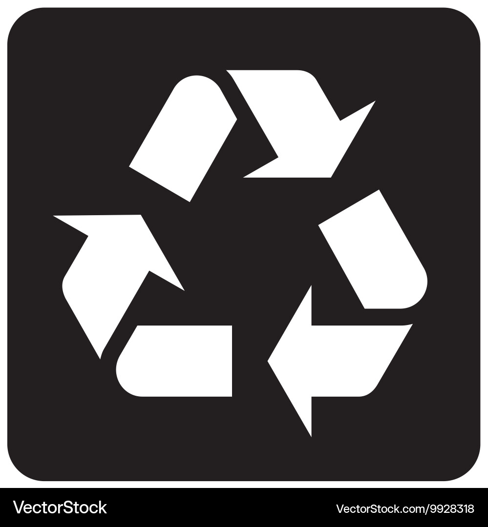 Recycling Symbol Royalty Free Vector Image - VectorStock