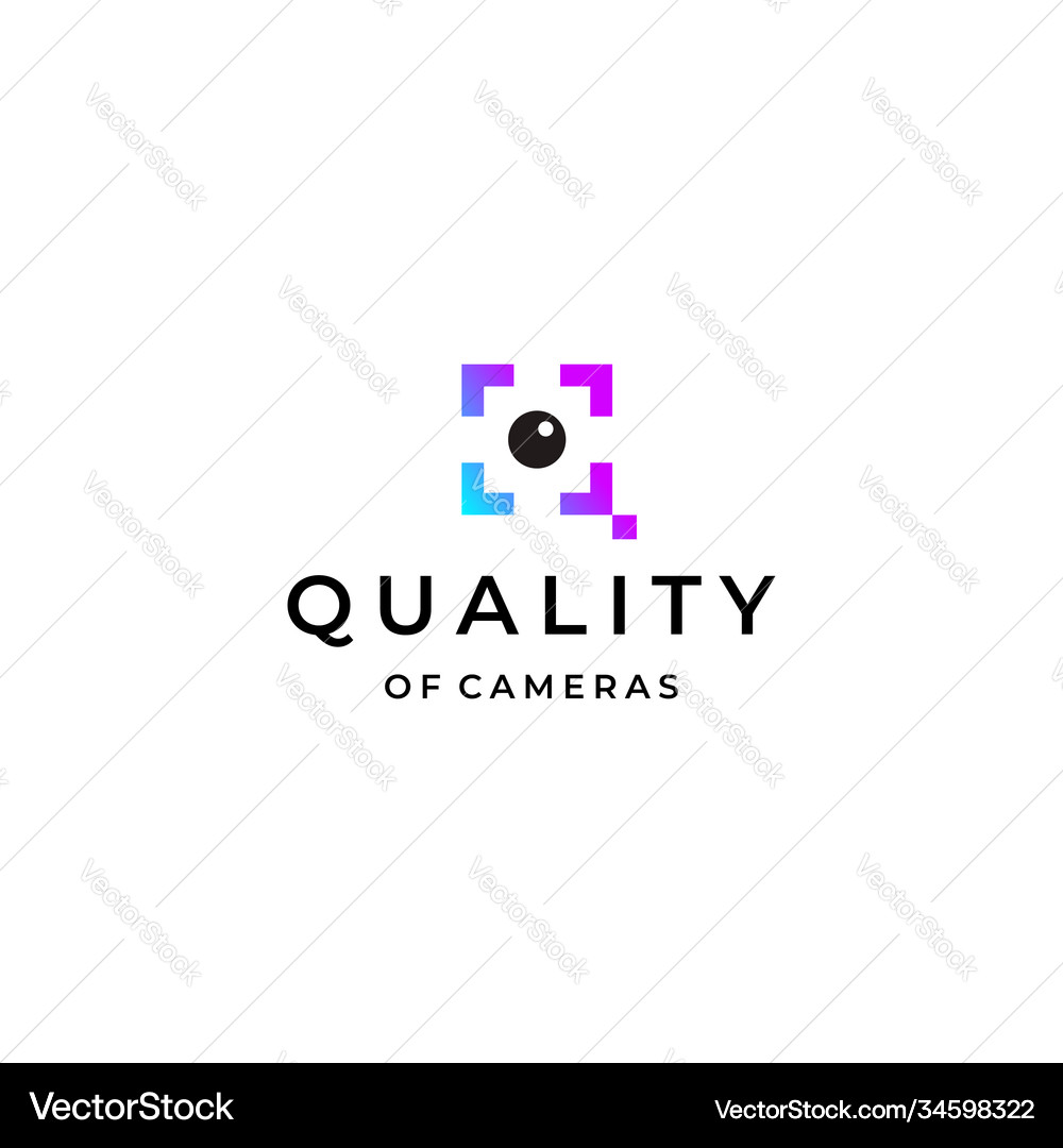 Kamera Logo Lizenzfreies Vektorbild - VectorStock
