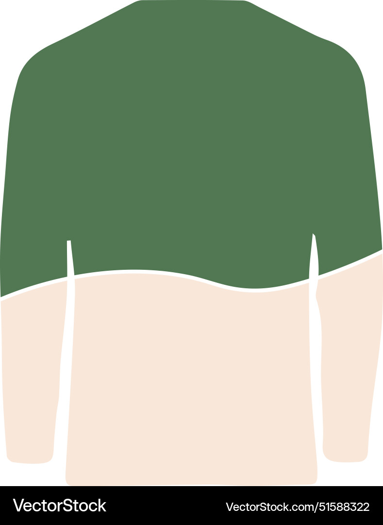 Long sleeve essential t-shirt design Royalty Free Vector