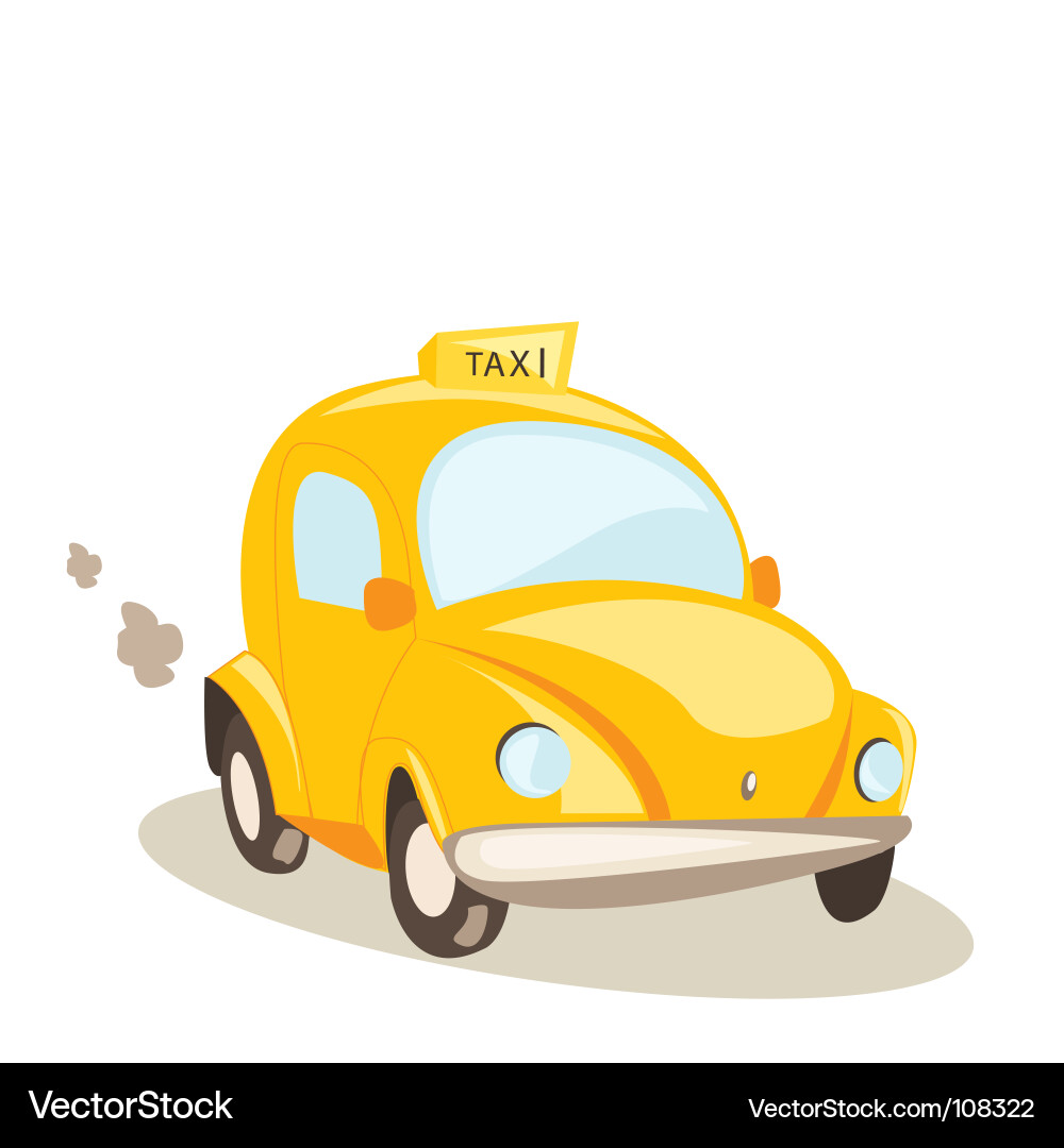 Taxi Royalty Free Vector Image - VectorStock