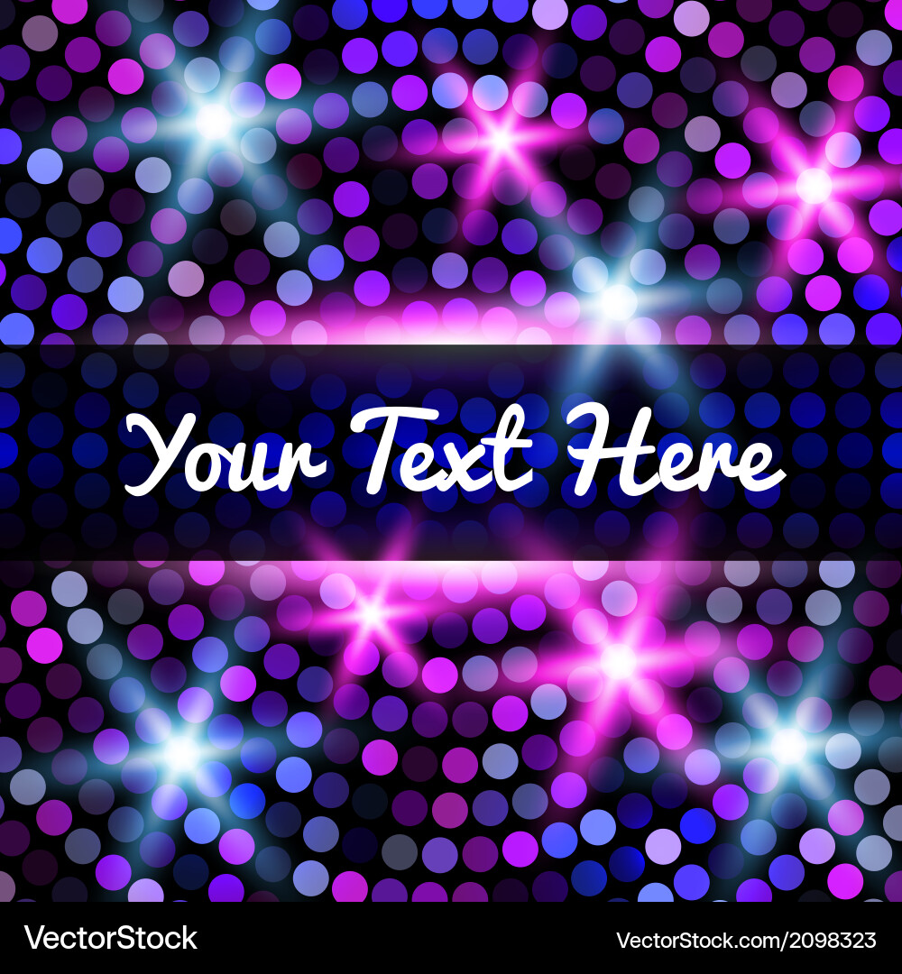 Abstract circular colorful party background Vector Image