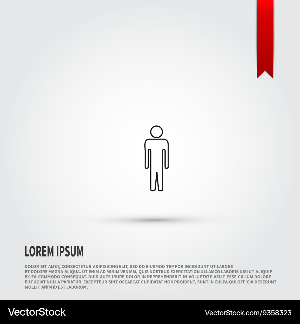 Man icon Royalty Free Vector Image - VectorStock