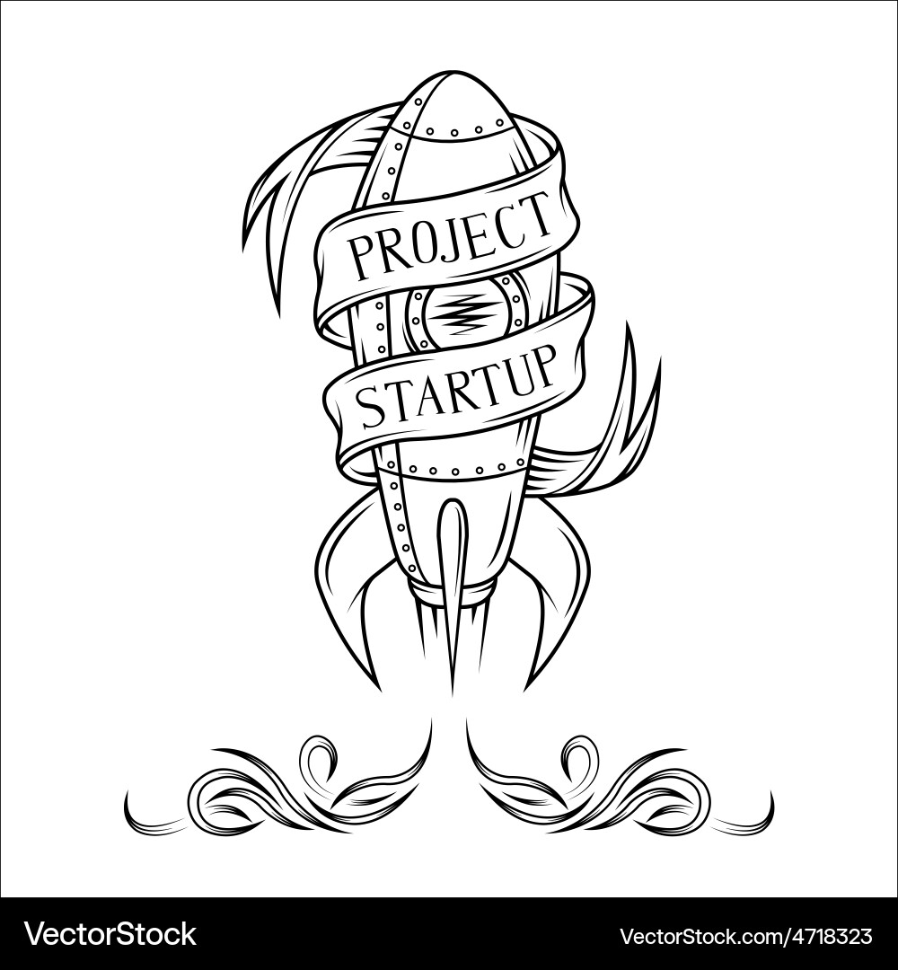 Startup concept Royalty Free Vector Image - VectorStock