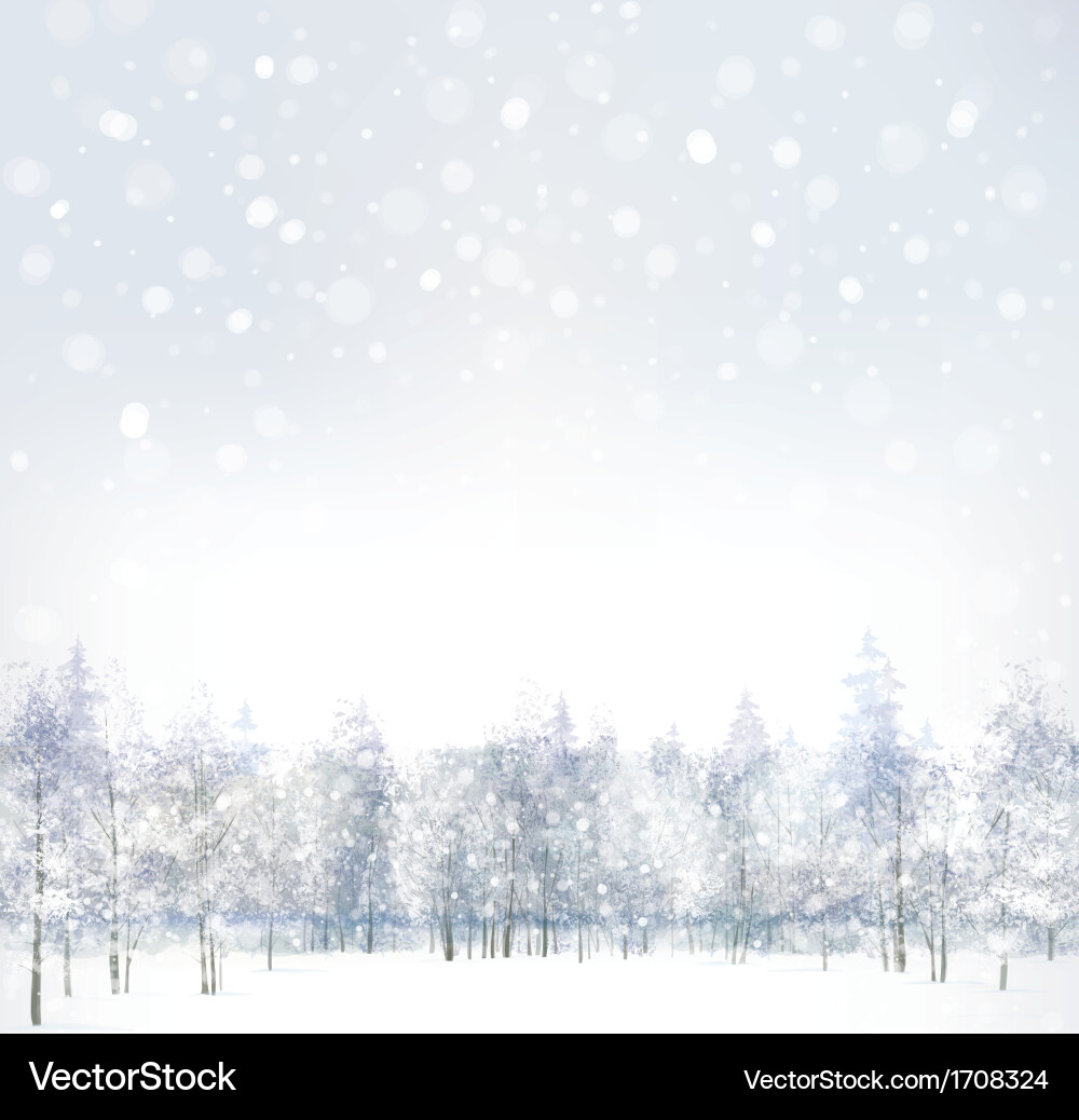 Winter Royalty Free Vector Image - VectorStock