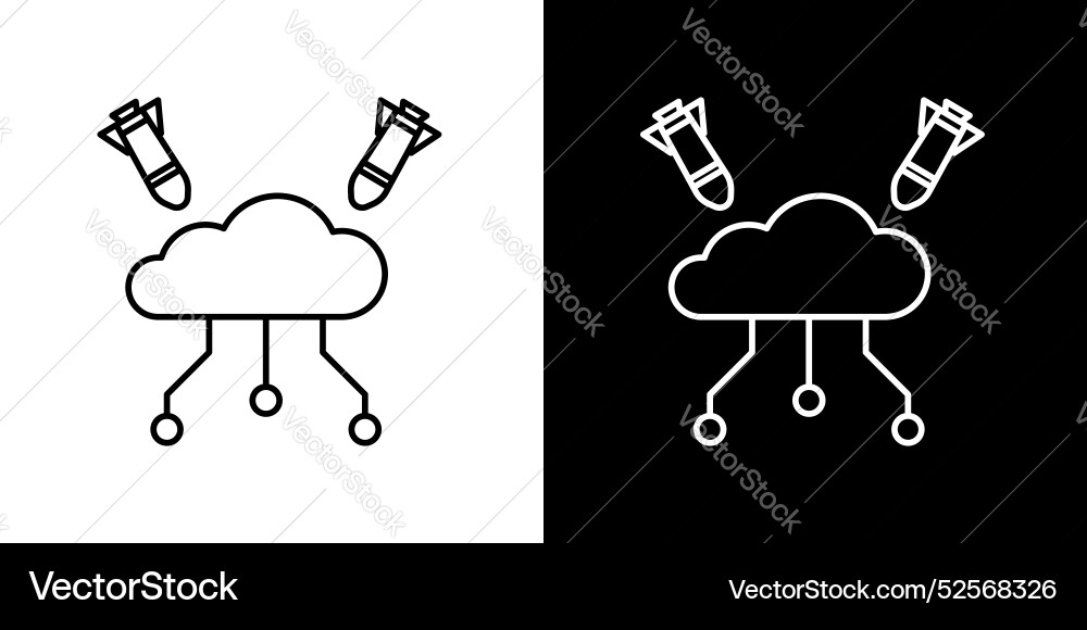Dos icon set on white background Royalty Free Vector Image