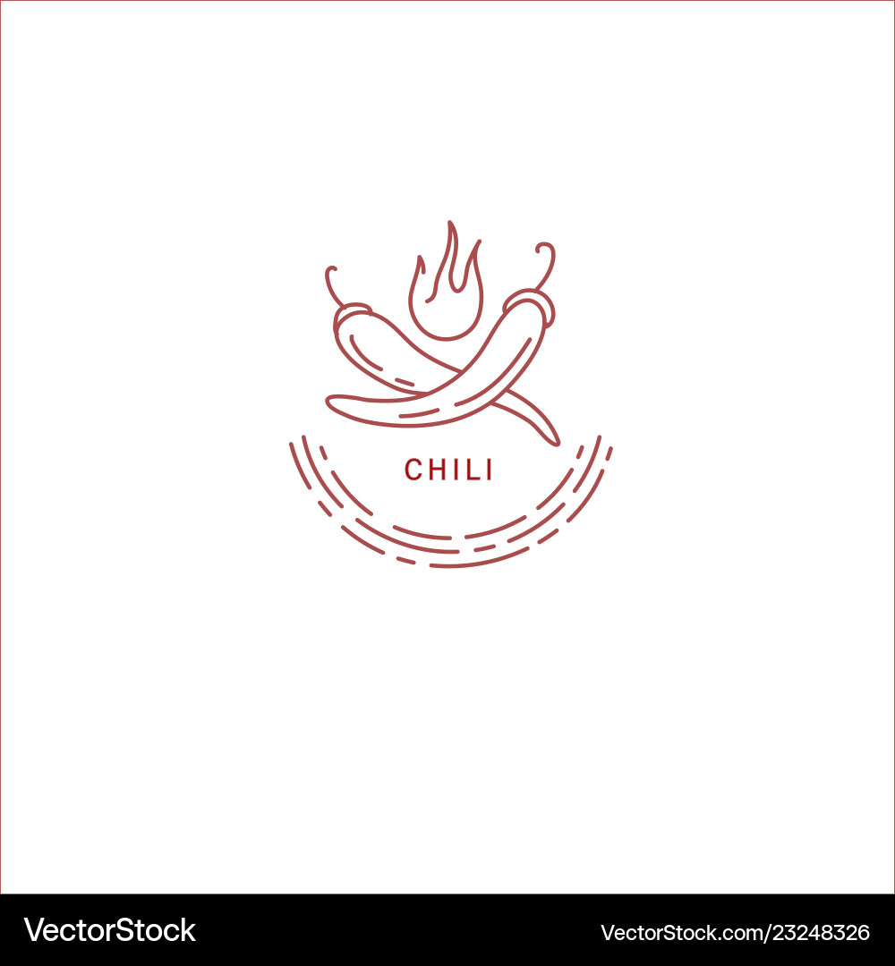 Icon and logo for spices herbs Royalty Free Vector Image