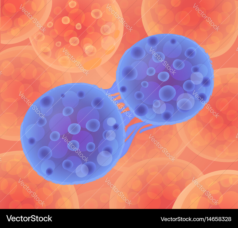 Cancer cells Royalty Free Vector Image - VectorStock
