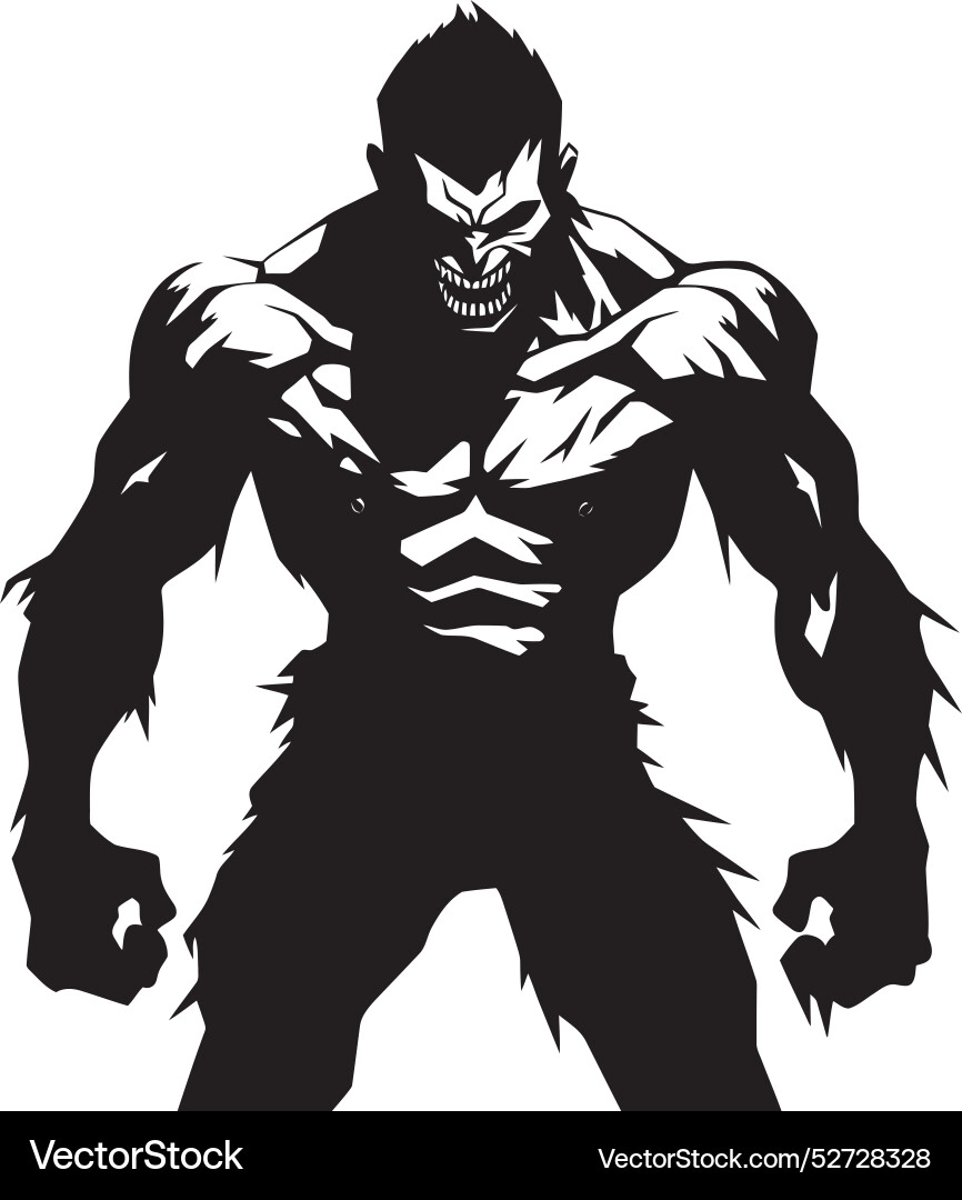 Evolution of undead strength muscular zombies Vector Image