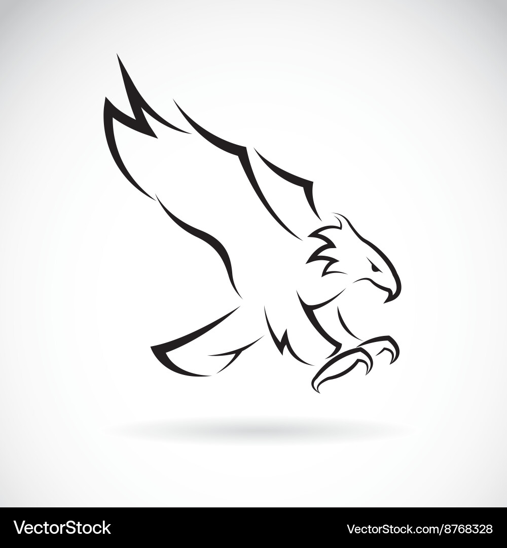 Image of an eagle design Royalty Free Vector Image