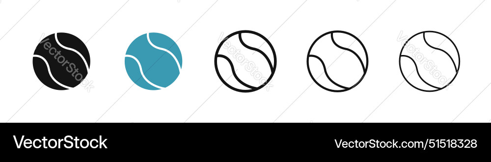 Tennis icon Royalty Free Vector Image - VectorStock