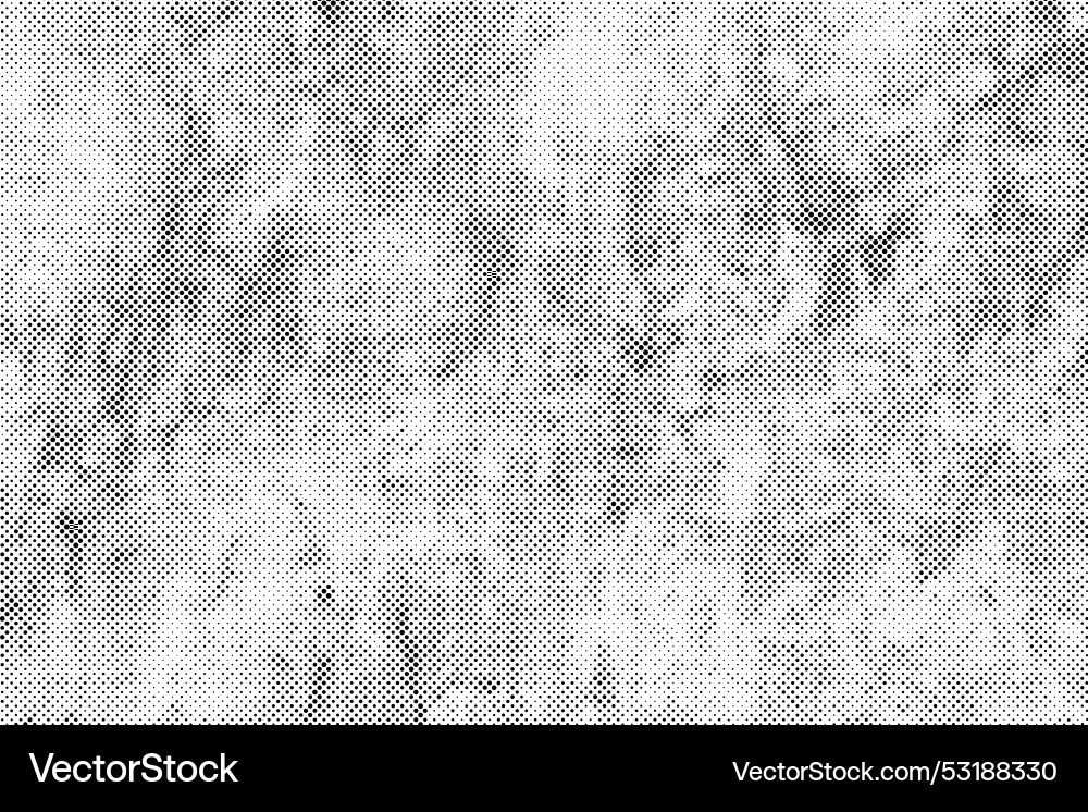 Abstract halftone dotted background grunge effect Vector Image