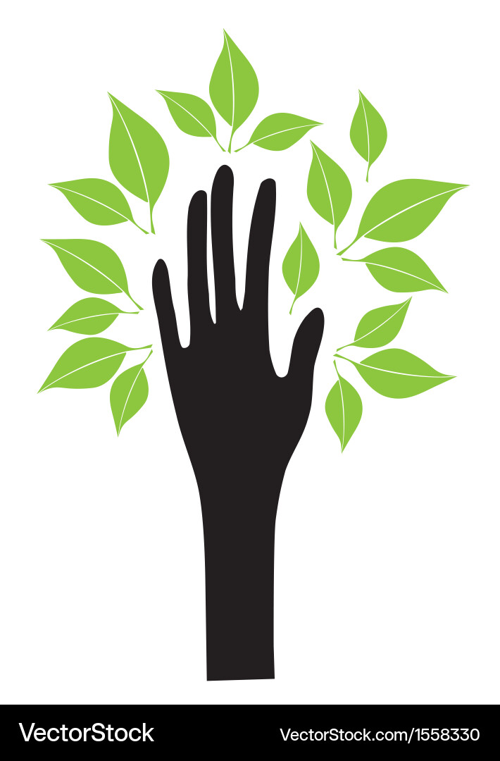 Hand Royalty Free Vector Image - VectorStock