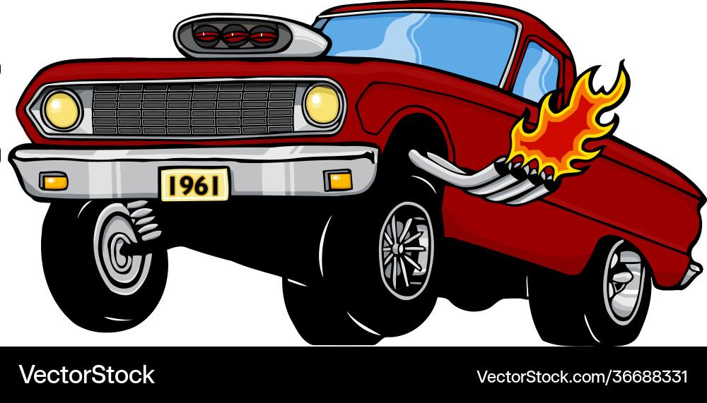Classic ford ranchero truck Royalty Free Vector Image