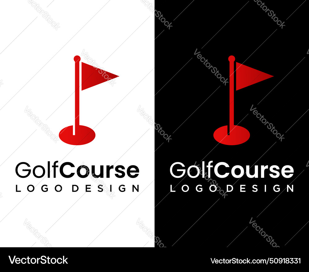 Golf logo Royalty Free Vector Image - VectorStock